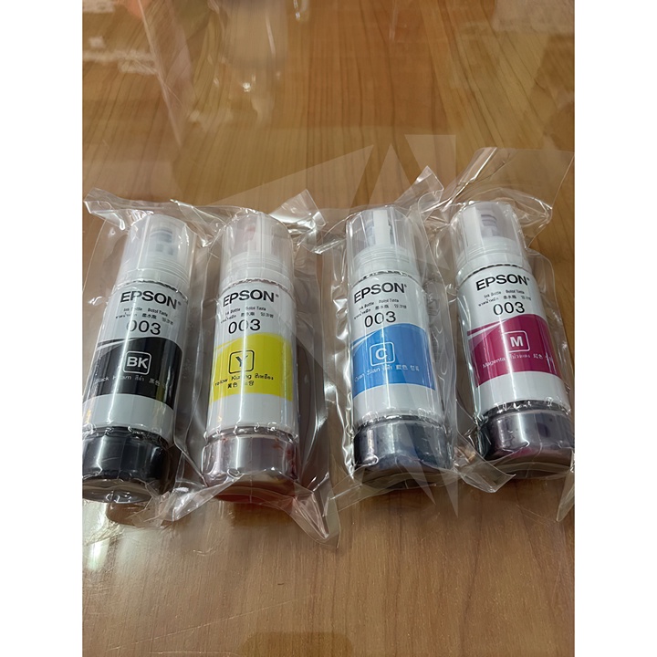 Epson 003 Ink Original Bottle 65ml for Epson L1110/L1210/3110/3101/3150 ...