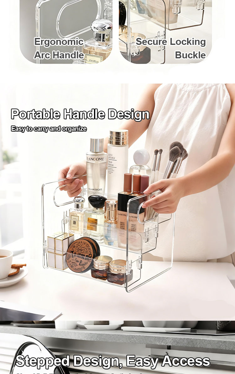Make Up Perfume Organizer Storage Rack Perfume Desk Display Stand ...