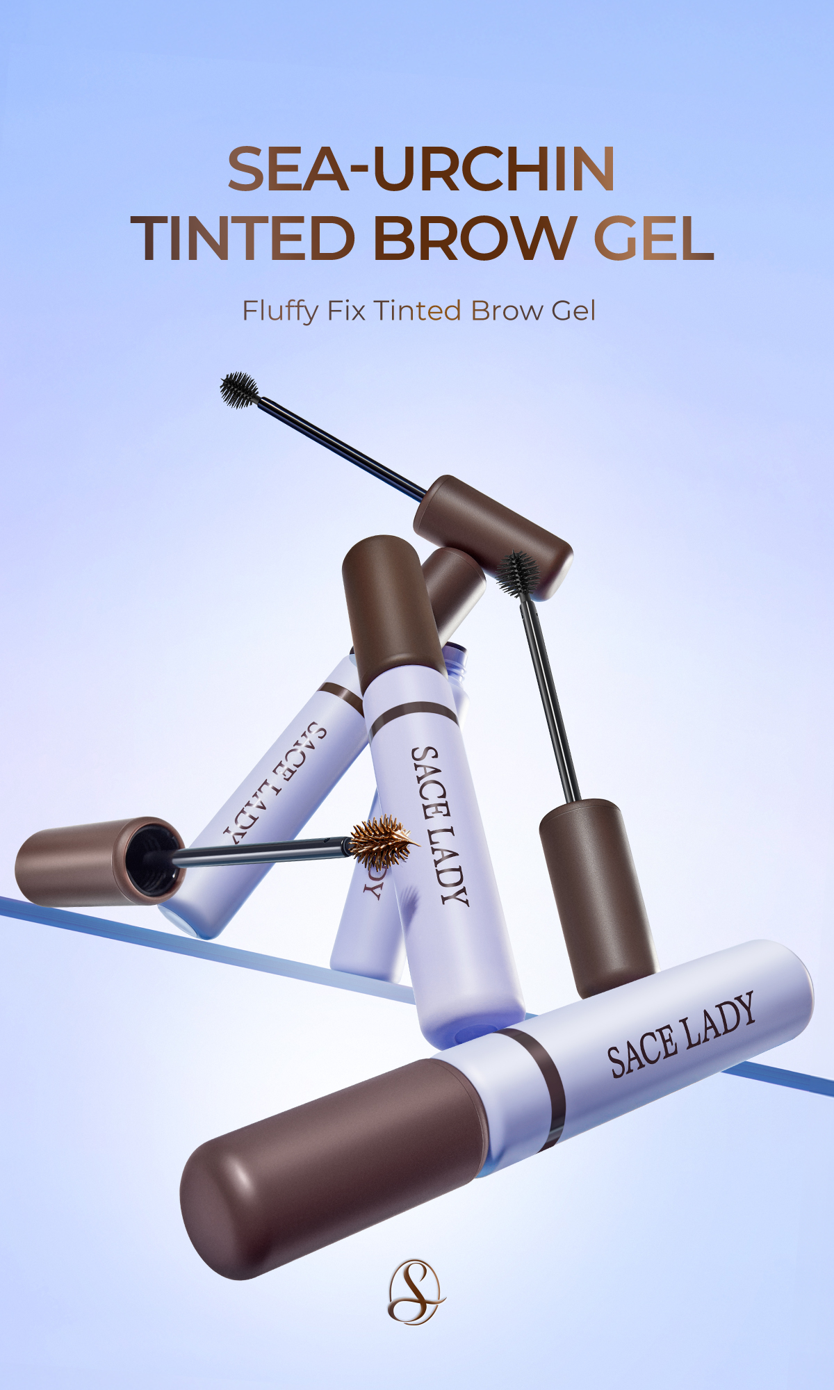SACE LADY Fluffy Fix Tinted Brow Gel 3-in-1 Waterproof Long Lasting ...