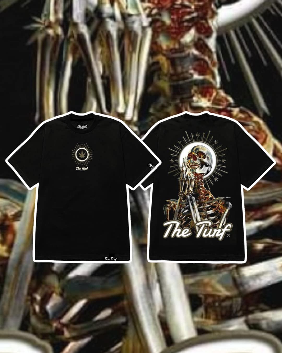 The Turf Shirt - Skull | Unisex Chill Fit Streetwear Shirt | Bold ...