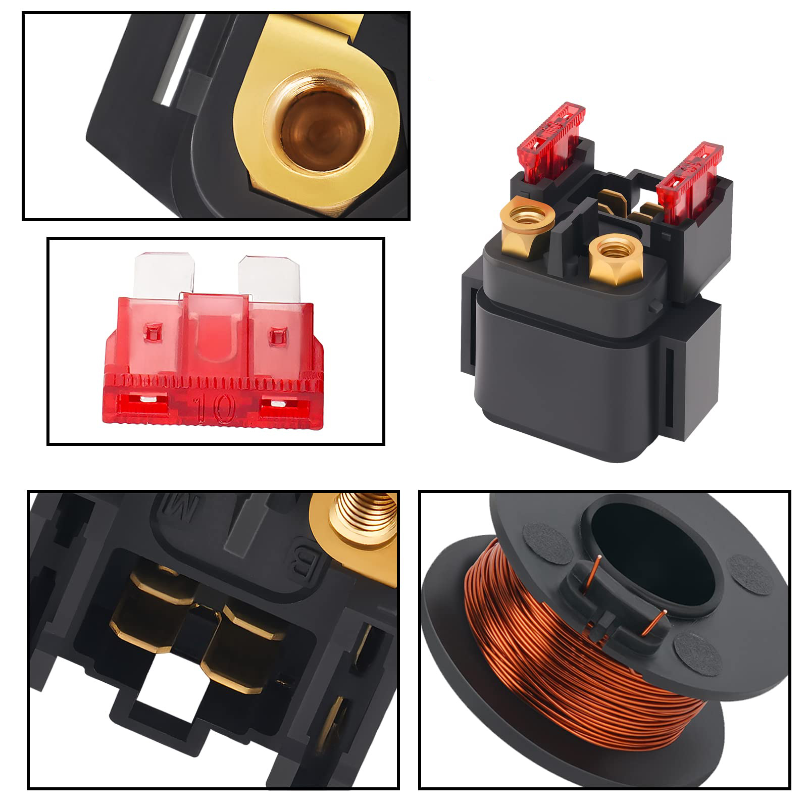 High Quality Relay Starter Replacement For Yamaha Mio Mxi 125 And All ...