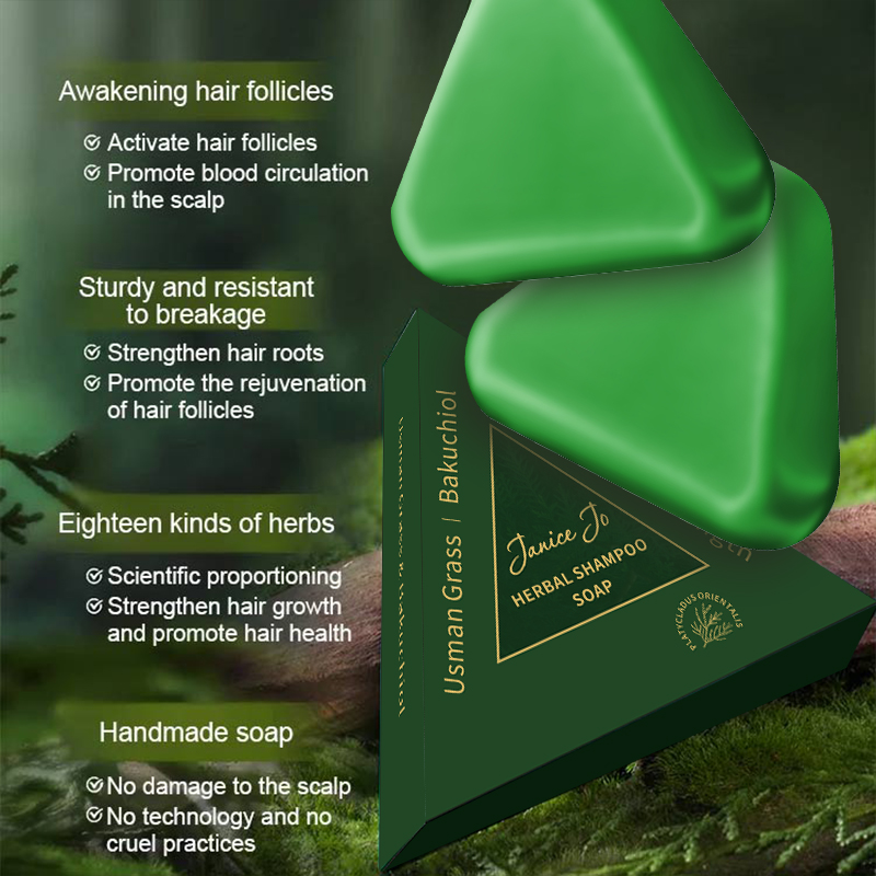 JaniceJo Usman Grass Hair Growth Soap And 1% Ketoconazole Anti Dandruff ...