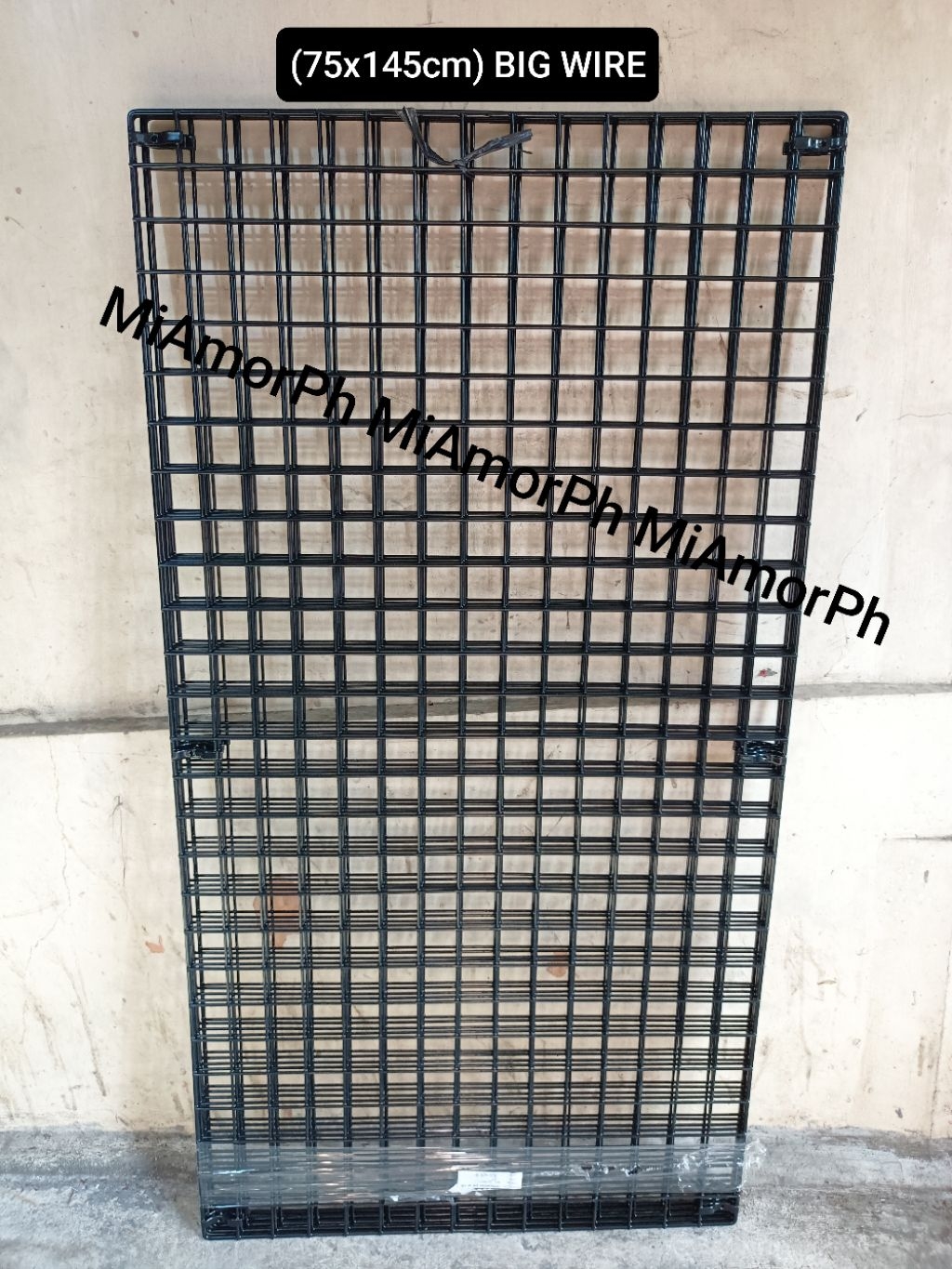(75X145CM-THICK) HEAVY DUTY WALL GRID PANEL | MESH WIRE WALL MOUNTED ...
