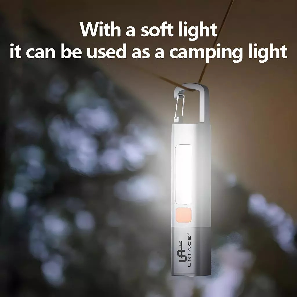Gold Star MiNi Flashlight Portable Rechargeable Light Waterproof ...
