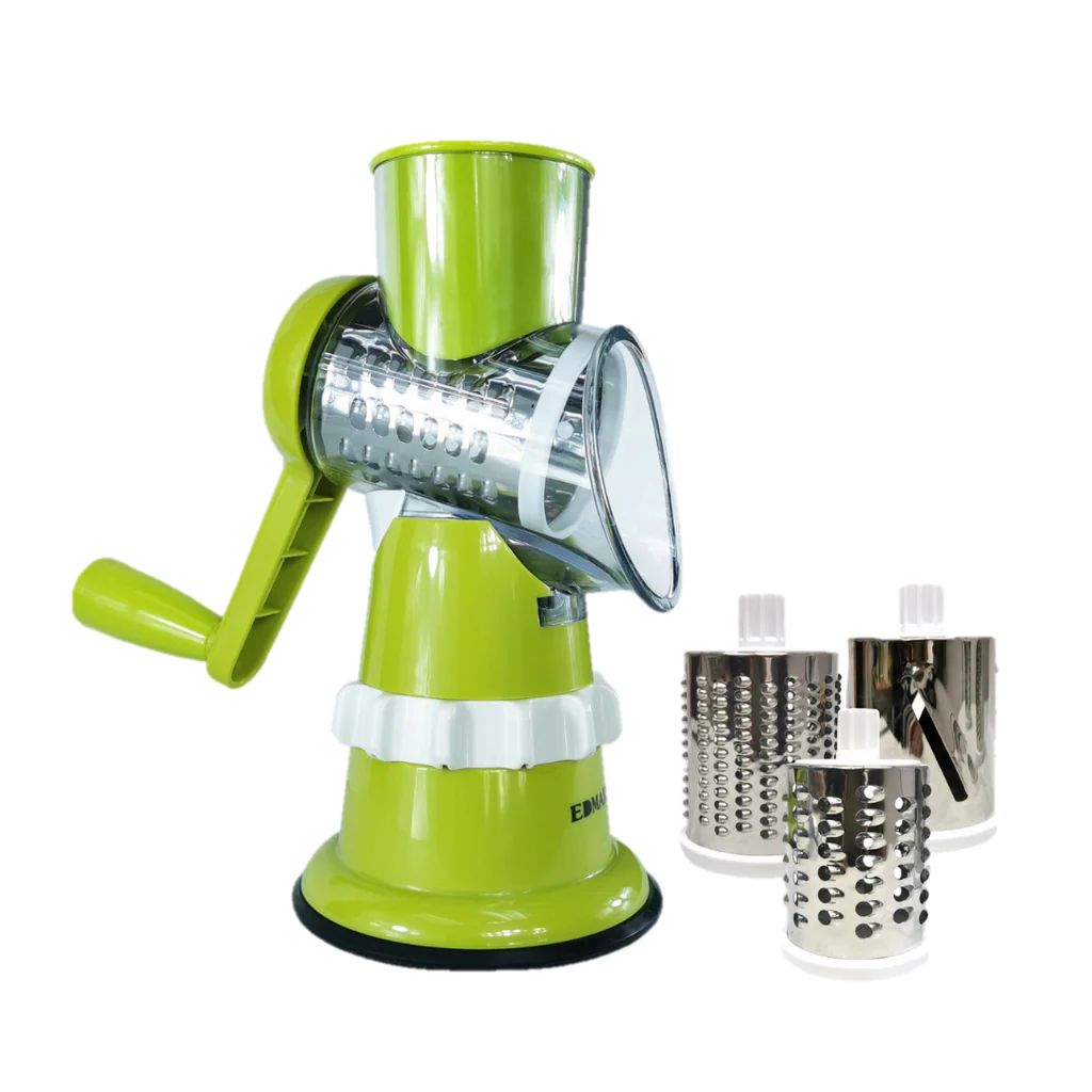Edmark Smart Drum Slicer (3pcs)+ Speed Chopper(1pc) | Shopee Philippines