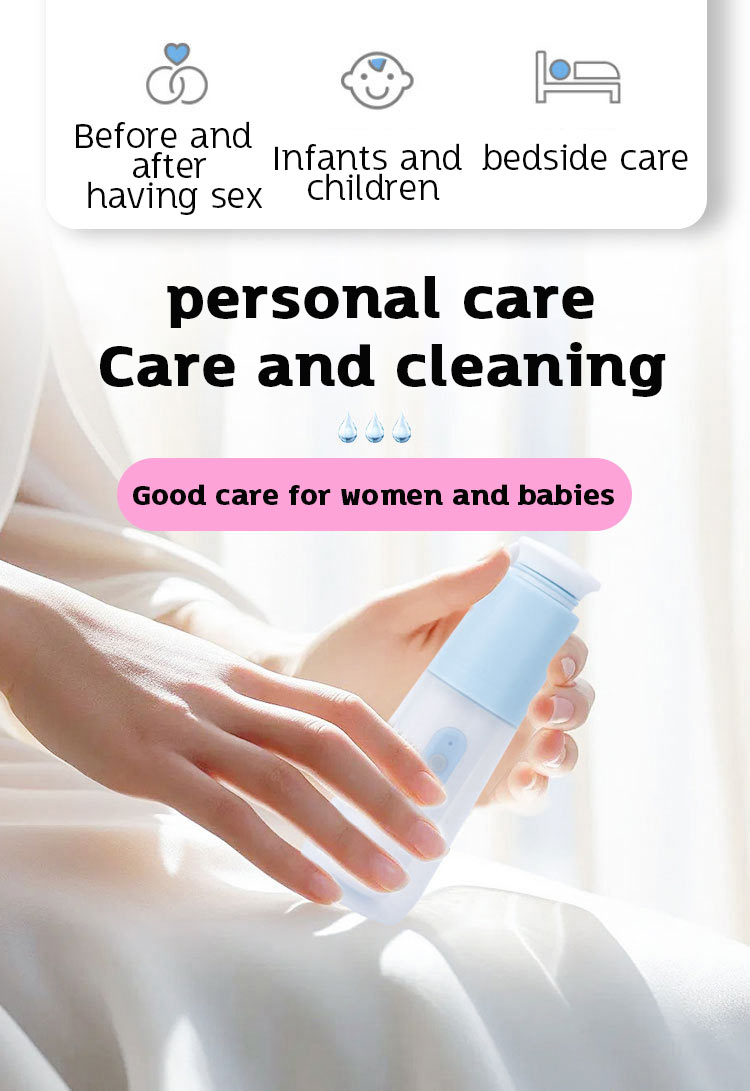 Supuon Portable Bidet Electric Travel Handheld 270ML Bath Sprayer for ...