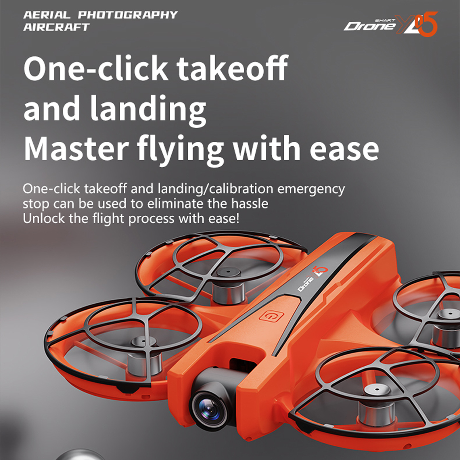 YL05 brushless drone optical flow positioning obstacle avoidance remote ...