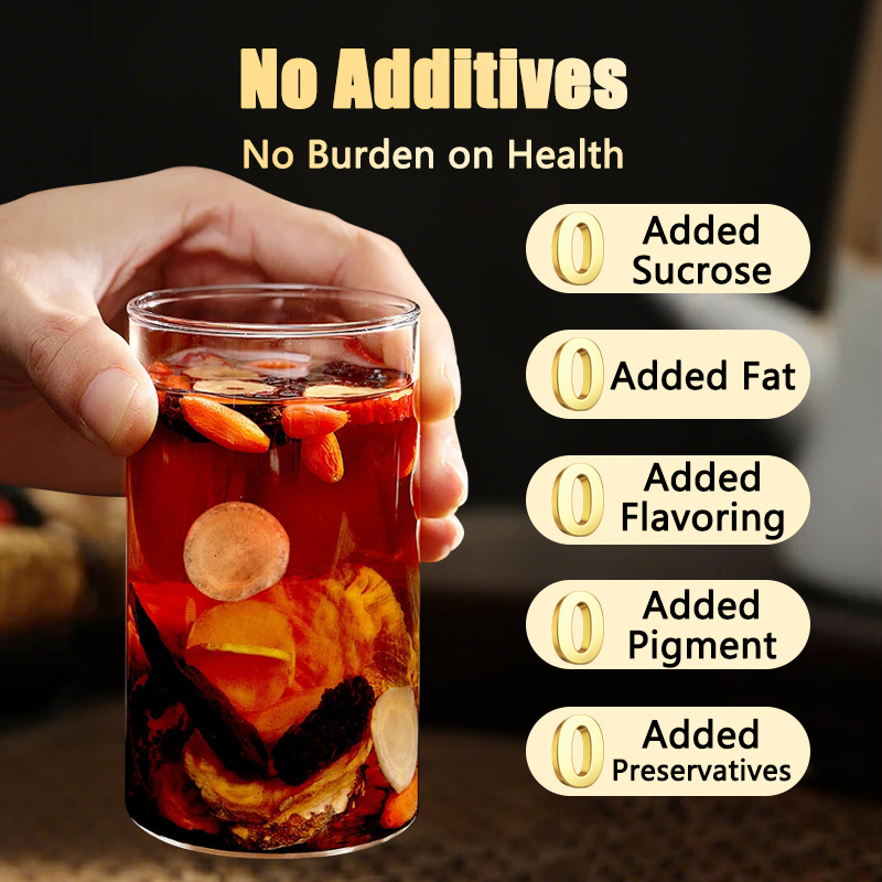8-in-1 Ginseng Tea 8 Treasure Tea Herbal Tea Red Date Mulberry Goji ...