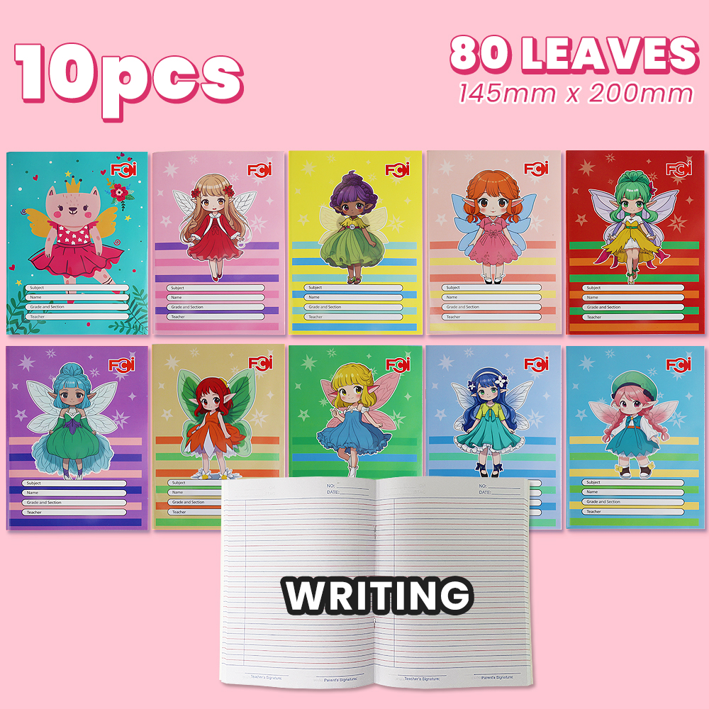 FCI Writing Notebook Assorted Design For Kindergarten/Elementary School ...