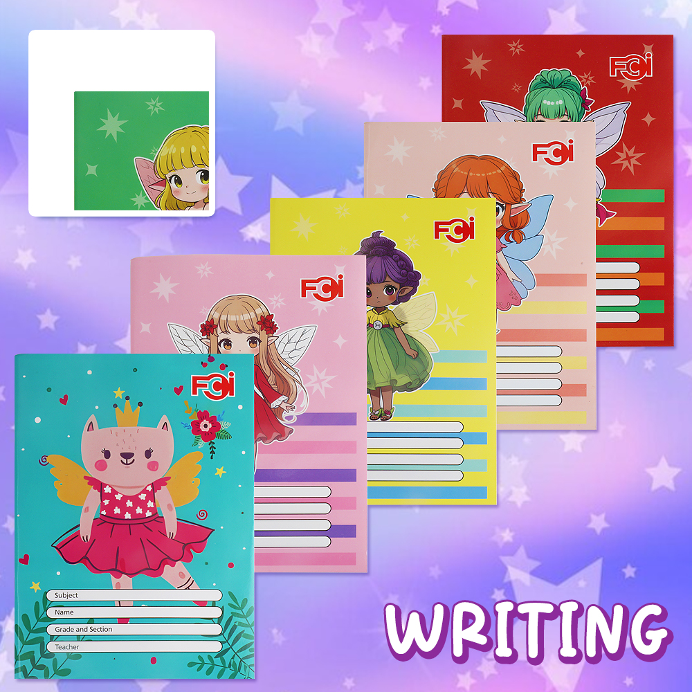 FCI Writing Notebook Assorted Design For Kindergarten/Elementary School ...