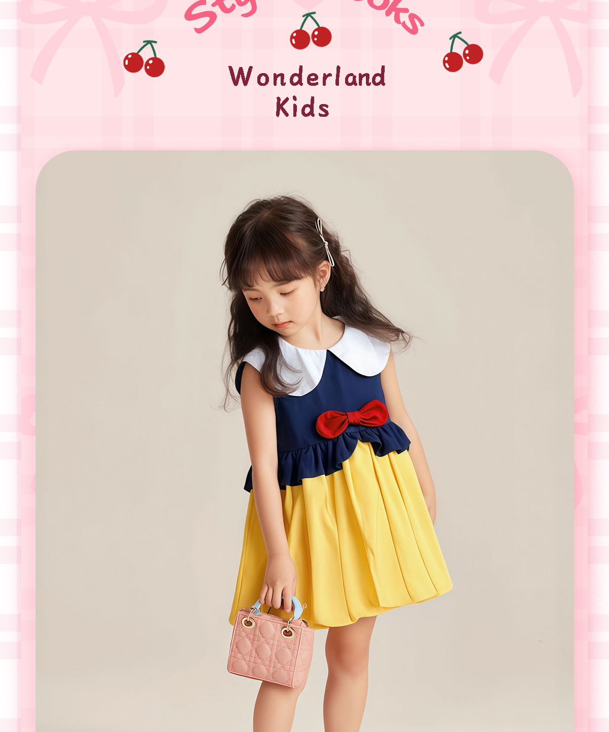 Wonderlandkids Dress for Girls Princess Style Children's Cosplay ...