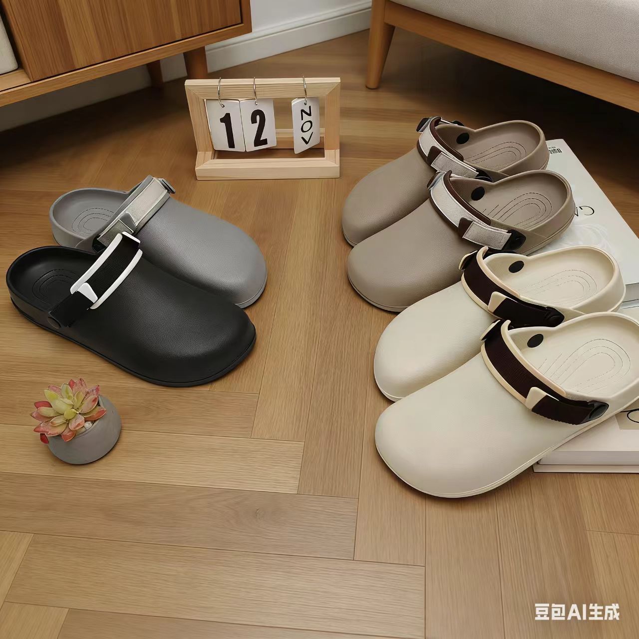 2026 fashion ins style adjustable back strap sandals slippers non-slip ...