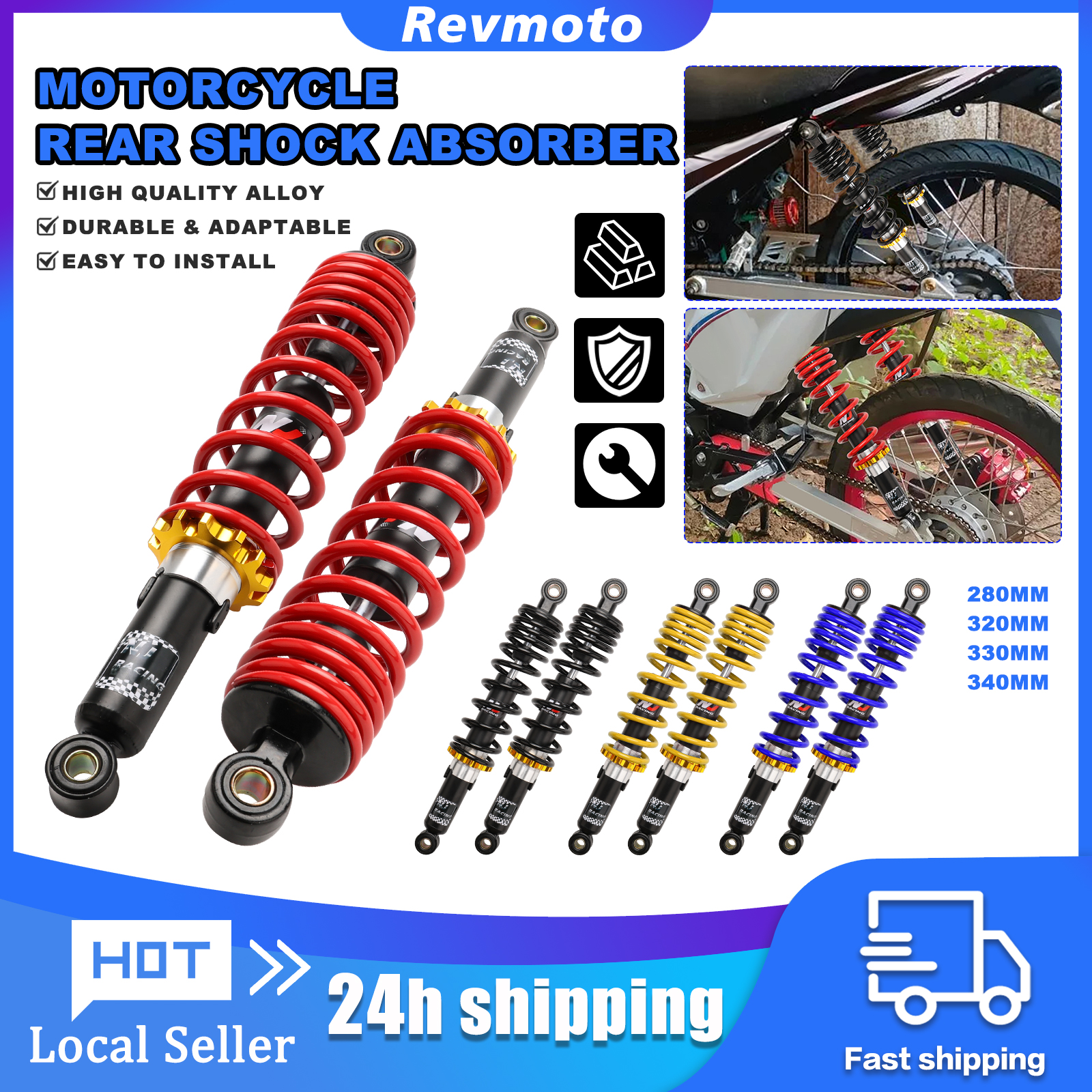 1Pair MUTAKIN Modified XRM WAVE SMASH DASH SHOGUN 280/320/330/340MM ...