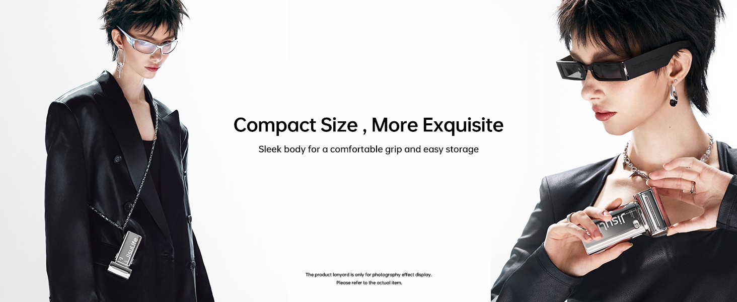 JISULIFE Handheld Fan Life9 - Electroplating Tech, Turbo Power, 5 Gear ...