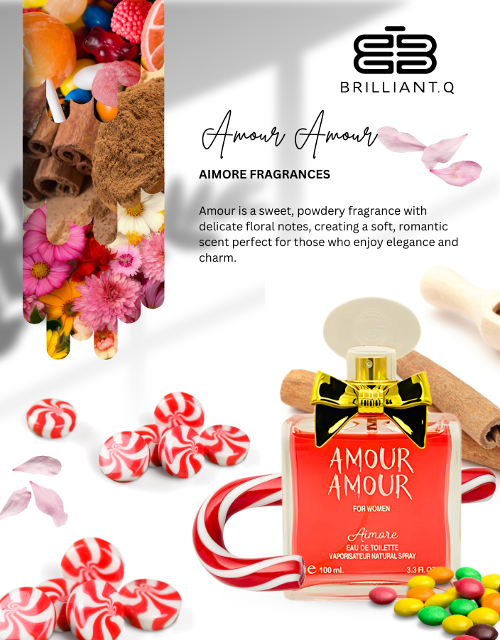 BRILLIANT.Q AIMORE CHANGE & AIMORE AMOUR LONG LASTING PERFUME SCENT ...