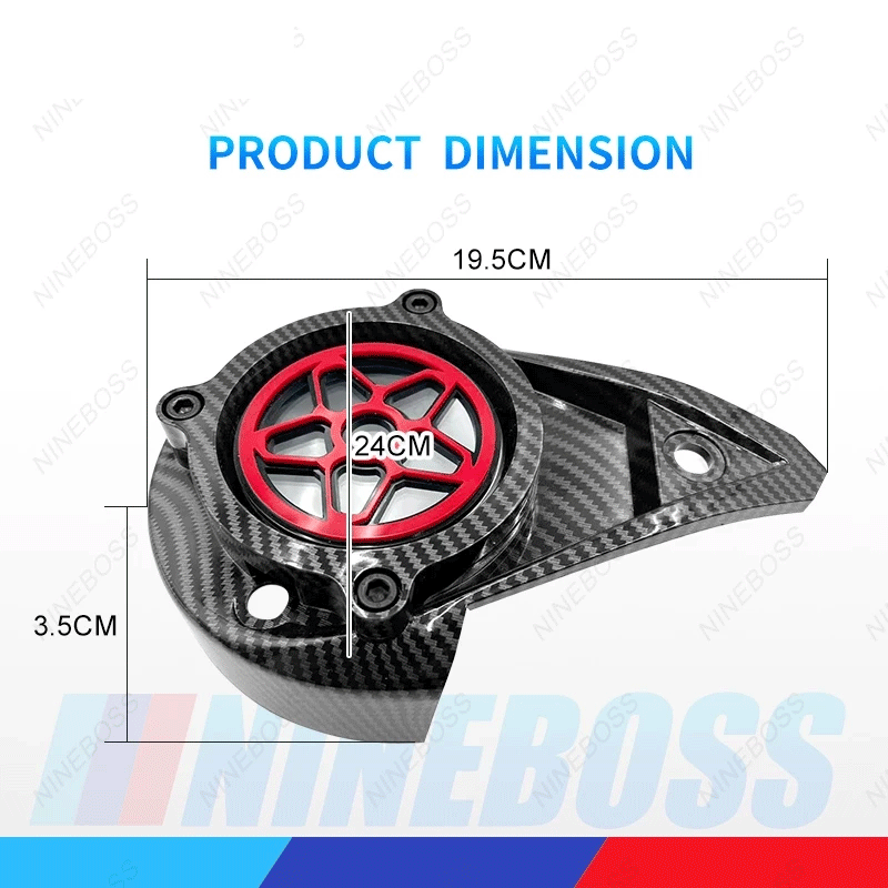 1PCS Pully Cover For Honda CLICK V2 / CLICK V3 / CLICK V4 With ...