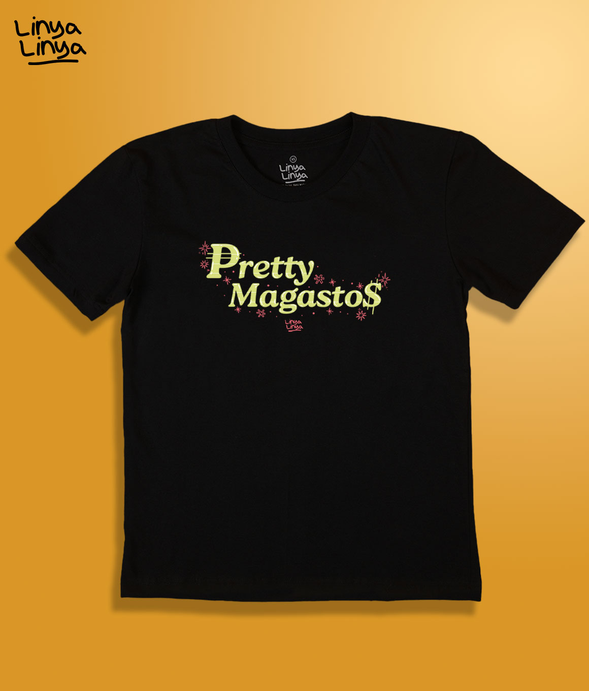 Linya-Linya T-Shirt : Pretty Magastos | Shopee Philippines