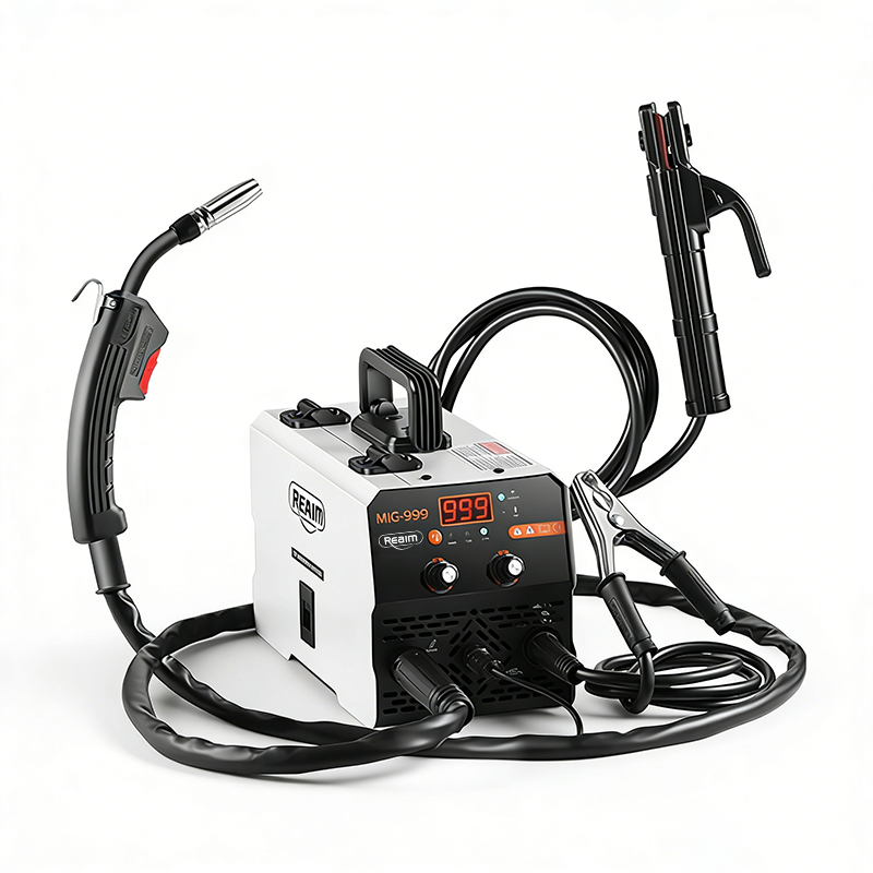REAIM MIG Welding Machine Grinder and Drill Set Inverter Portable IGBT ...