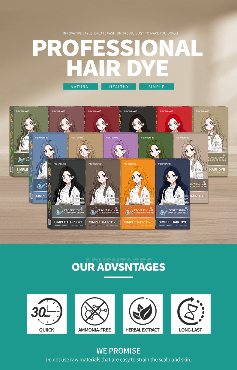 STYLE FIT Extreme Blue Hair Color Cream Rich Pigment Long Lasting ...