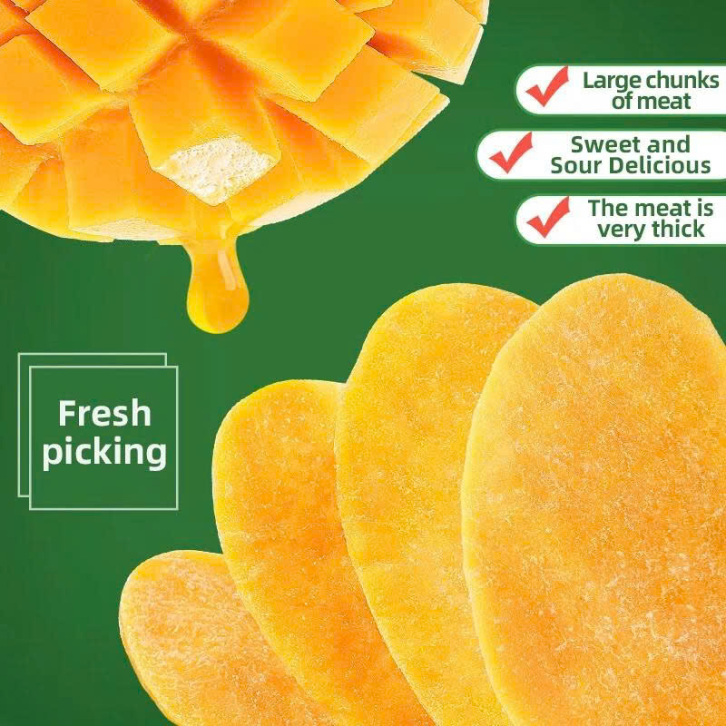 3F Food Soft-Dried Mango 100g/250g/500g Delicious and Chewy Tropical ...