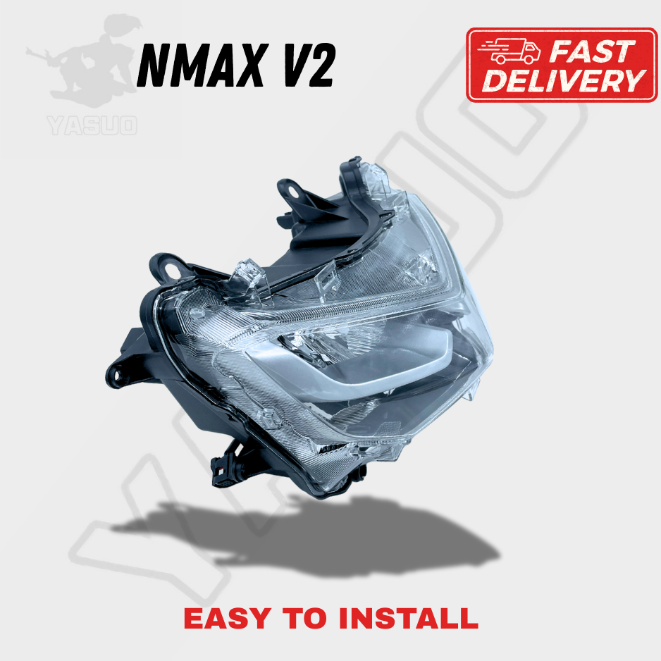 Motorcycle Headlight Assembly for Yamaha NMAX V2 (2020–2023) | Shopee ...