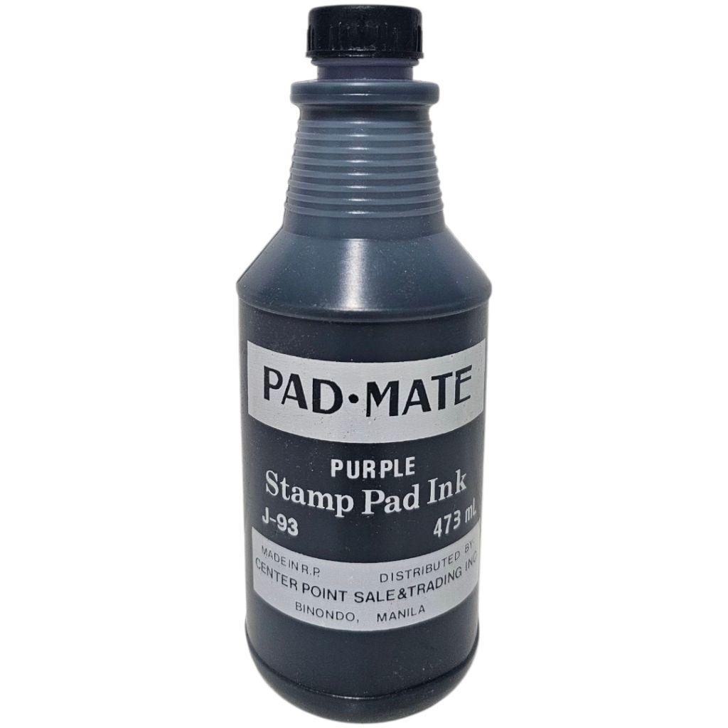 PAD - MATE Stamp Pad Ink Purple 473ml | Shopee Philippines