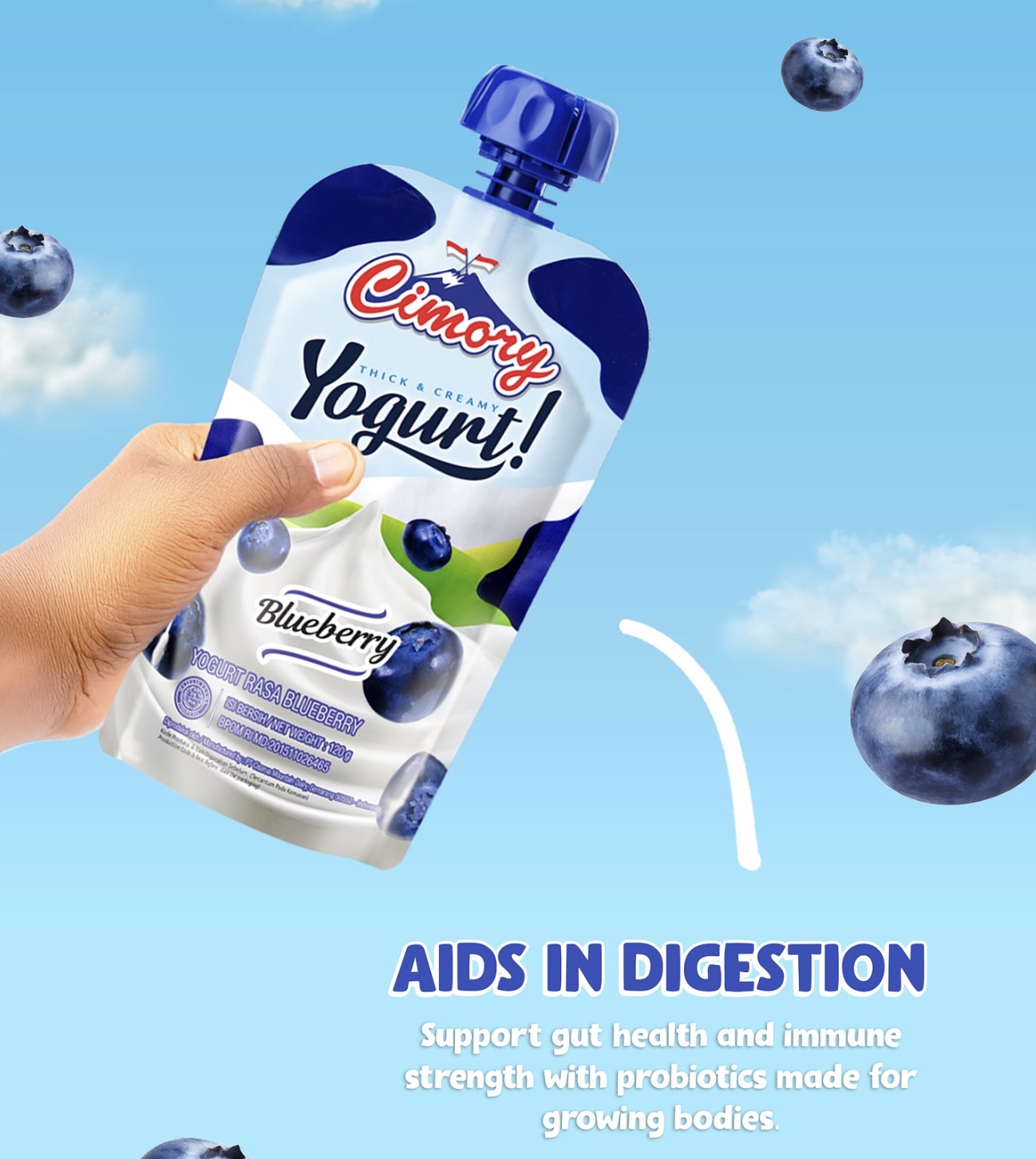 Cimory Yogurt Squeeze 120g - Kids Yogurt Snack (Set of 3s) | Shopee ...