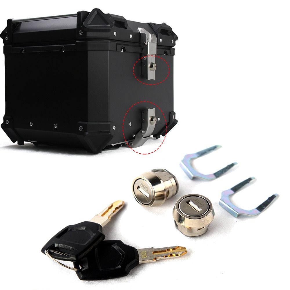 2PCS/SET Motorcycle Lock Cylinder Core Universal Upper and lower lock ...
