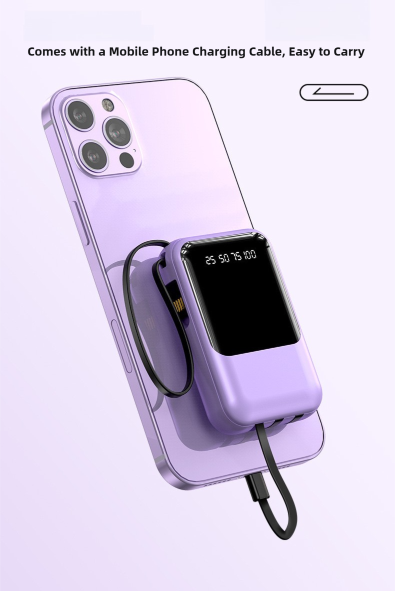 original good quality Power Bank 20000mAh Mini Powerbank Built in ...