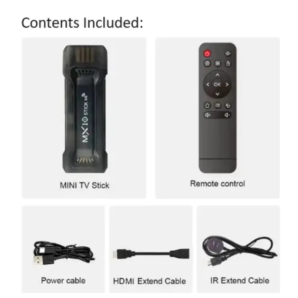 Transform Any TV into a Smart TV – Mini MX10 Android 11 Stick | Shopee ...