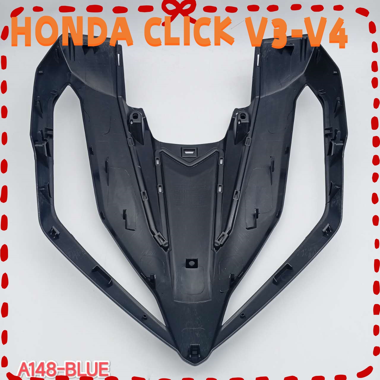 Honda Click V3 V4 Front Cover Panel Fairings Center Cover Honda Click ...