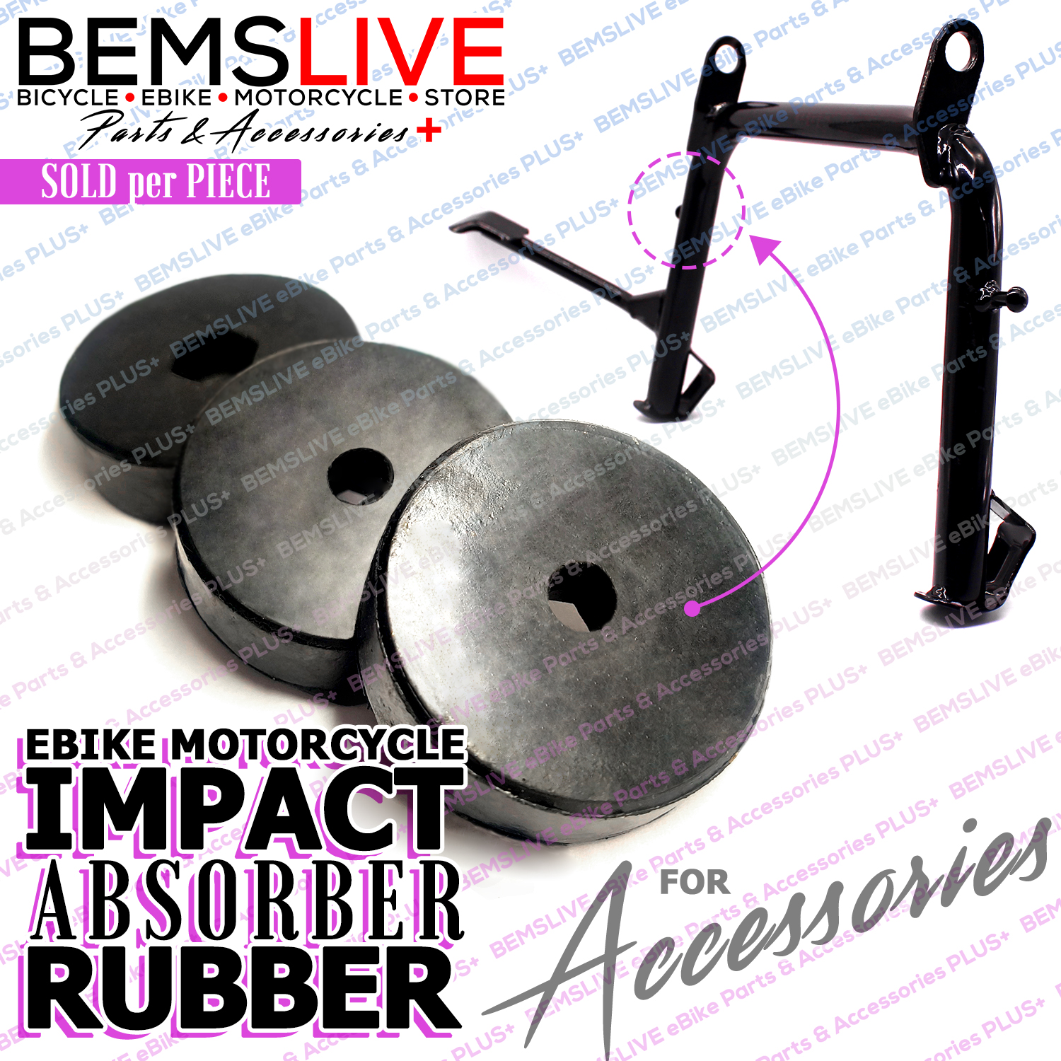 BEMS Center Stand Impact Absorber Rubber | Shopee Philippines