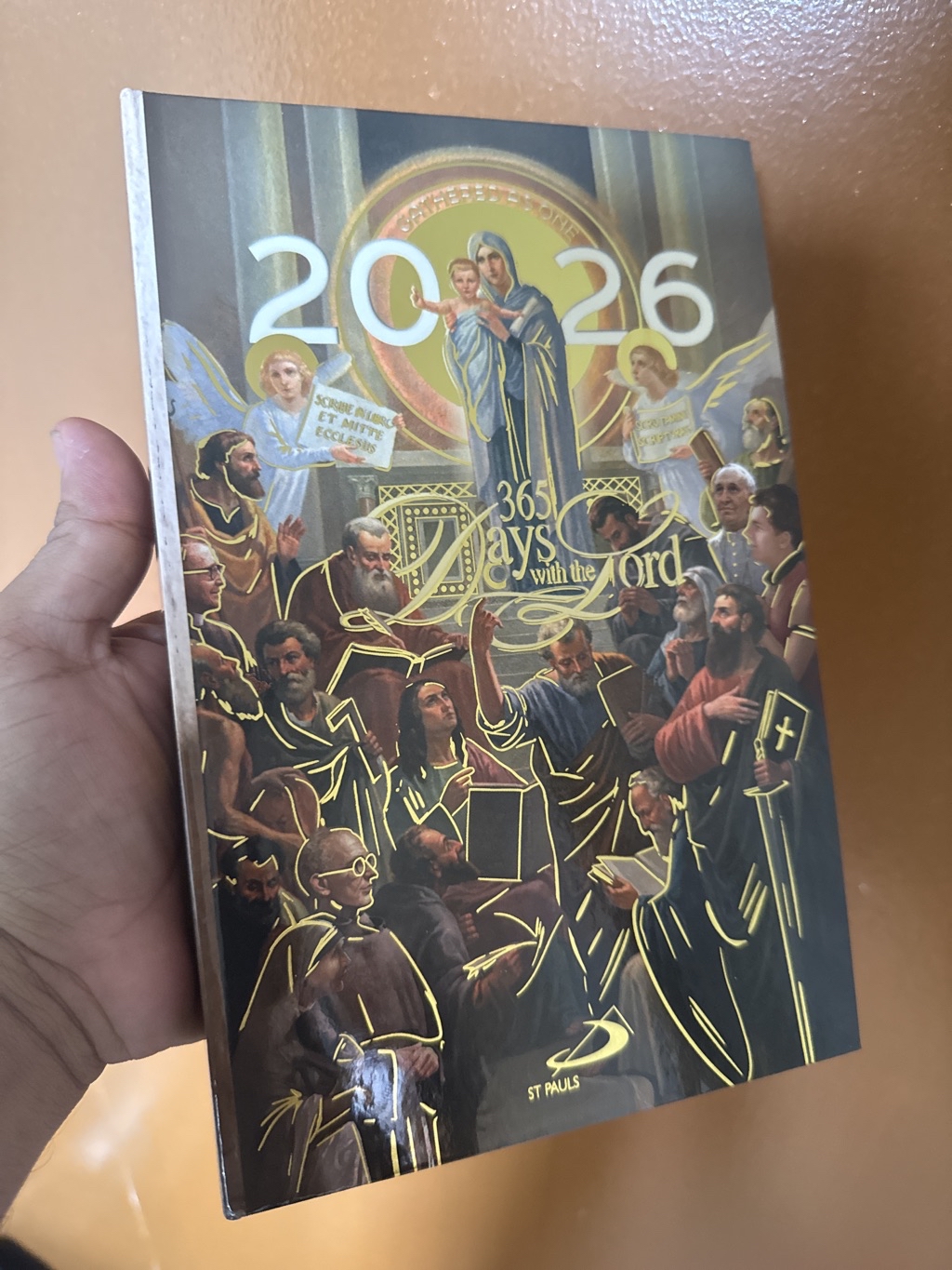 365 Days with the LORD 2026 Liturgical Bible Diary Hard Bound Cycle A ...
