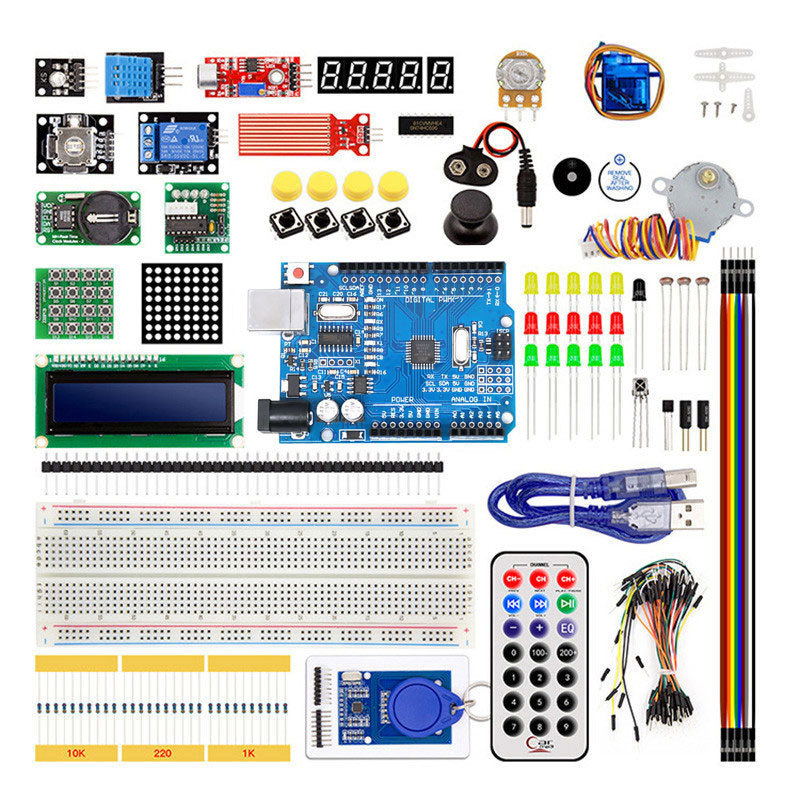 2023 Makerlab Upgraded Starter Kit for Uno R3 DIP Boxed RFID ARDUINO ...