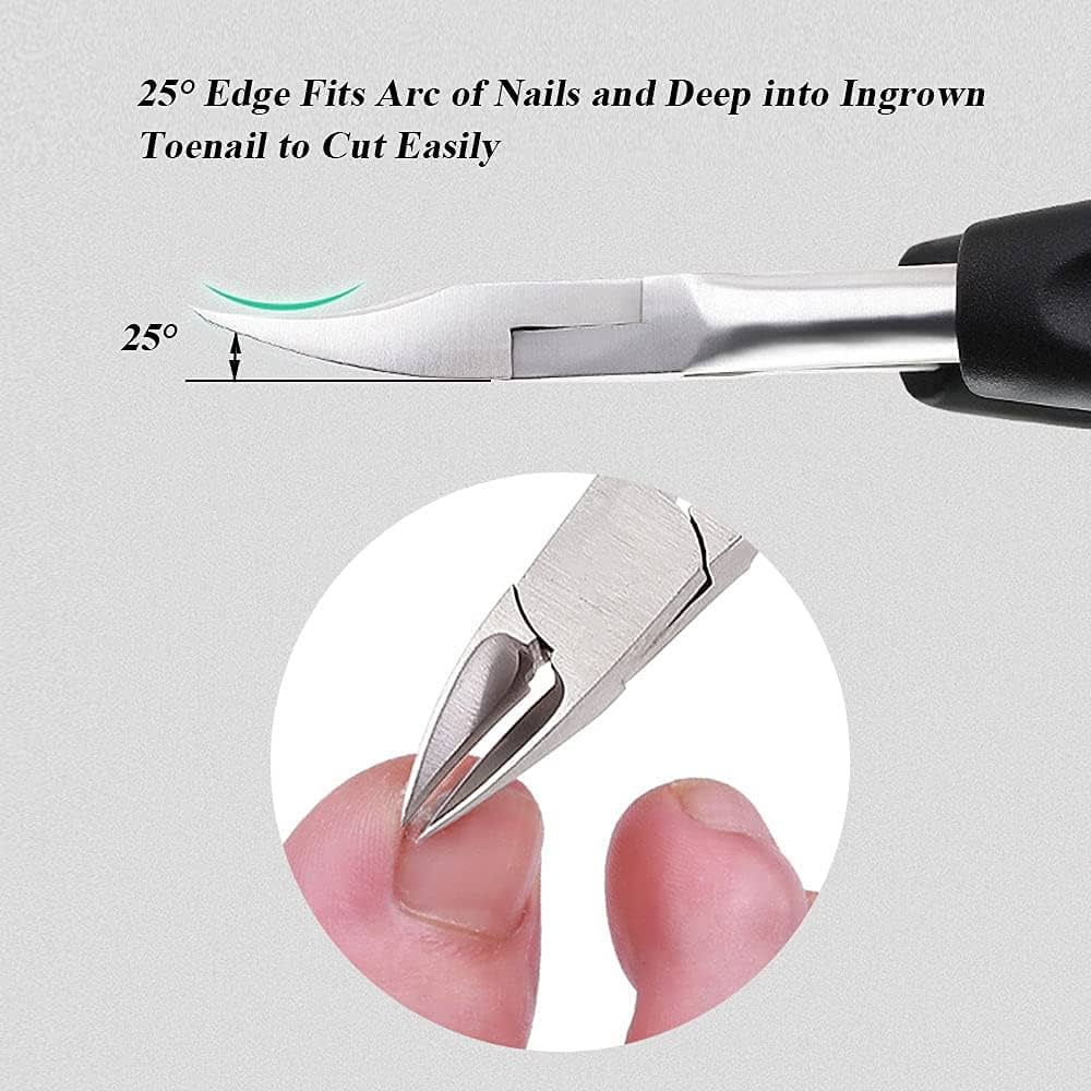 MEKMM Toe Nail Clippers Remove Dead Skin, Correction Nippers Ingrown ...
