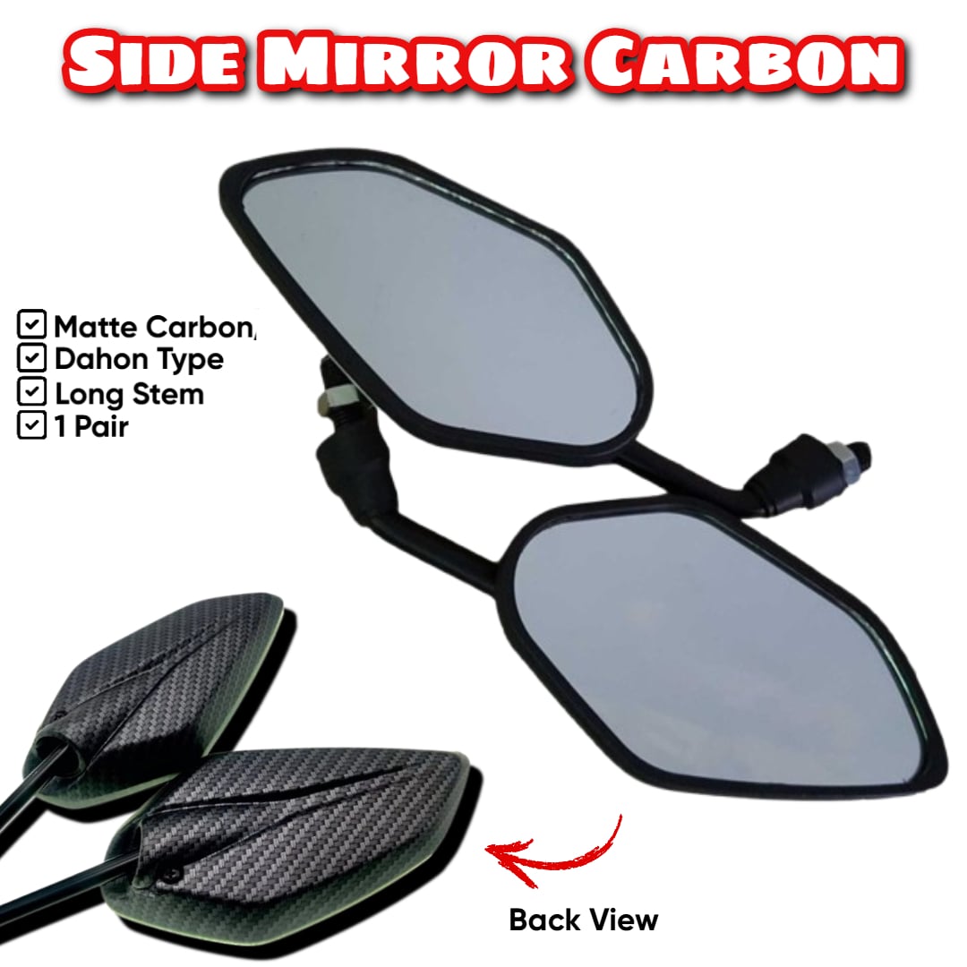 YAMAHA Mio Gravis - Motorcycle Side mirror carbon | Long Stem Dahon ...