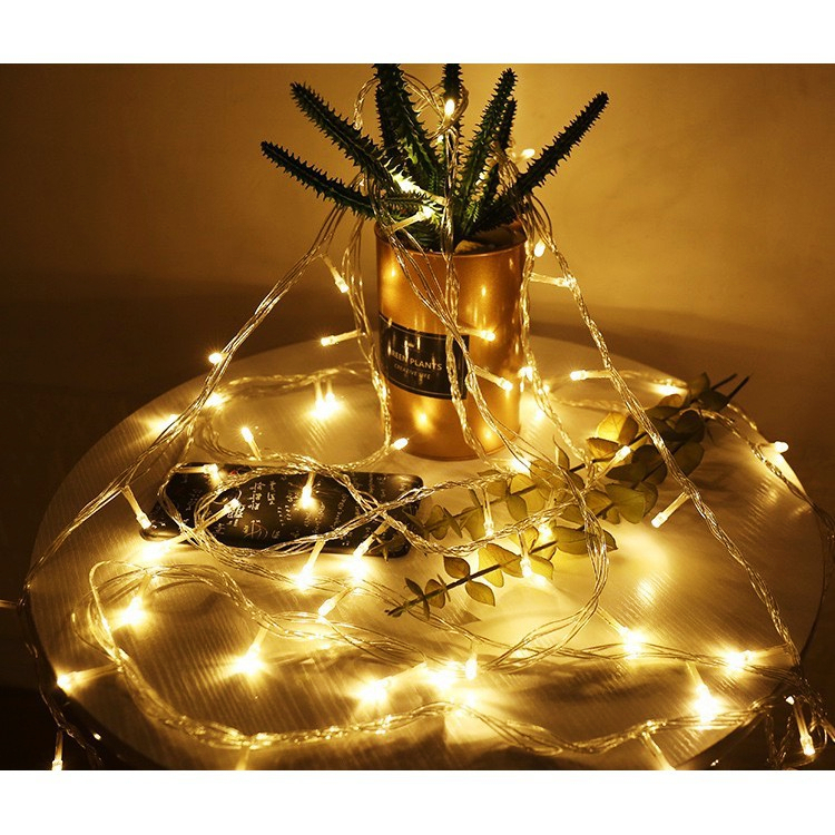 100 LED 10M Christmas String Lights High Bright Outdoor Decoration ...