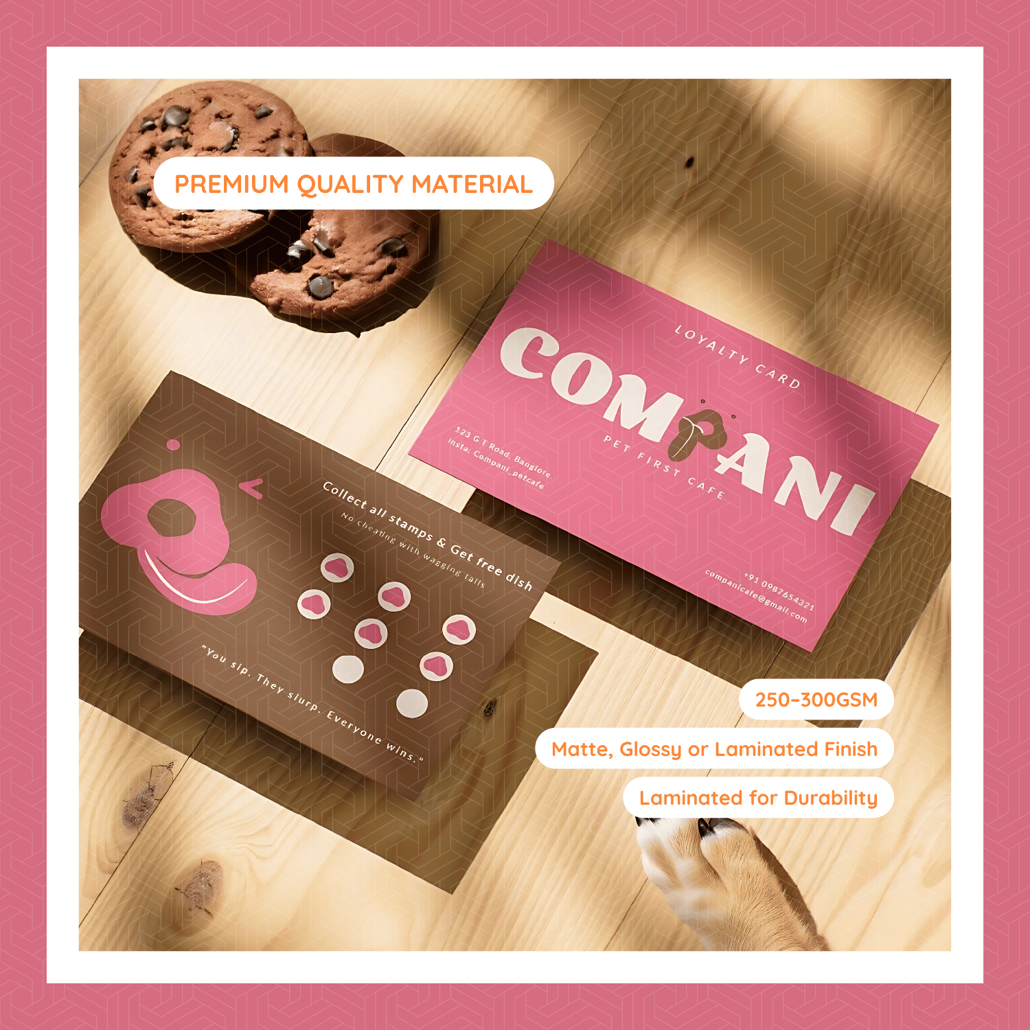 Customized Loyalty Card Printing Laminated Matte/Glossy ATM Size + Free ...