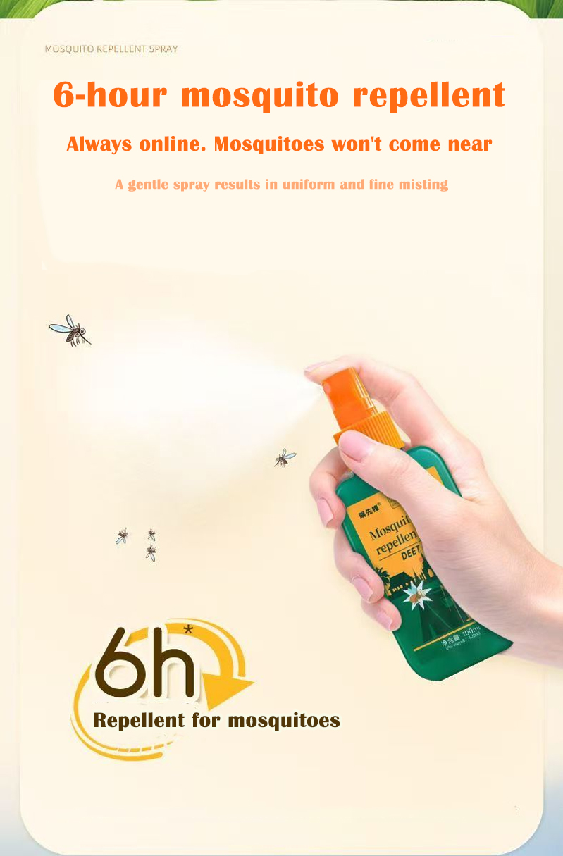 【100% Effective】Insect Repellent Spray 100ML children/Adult mosquito ...