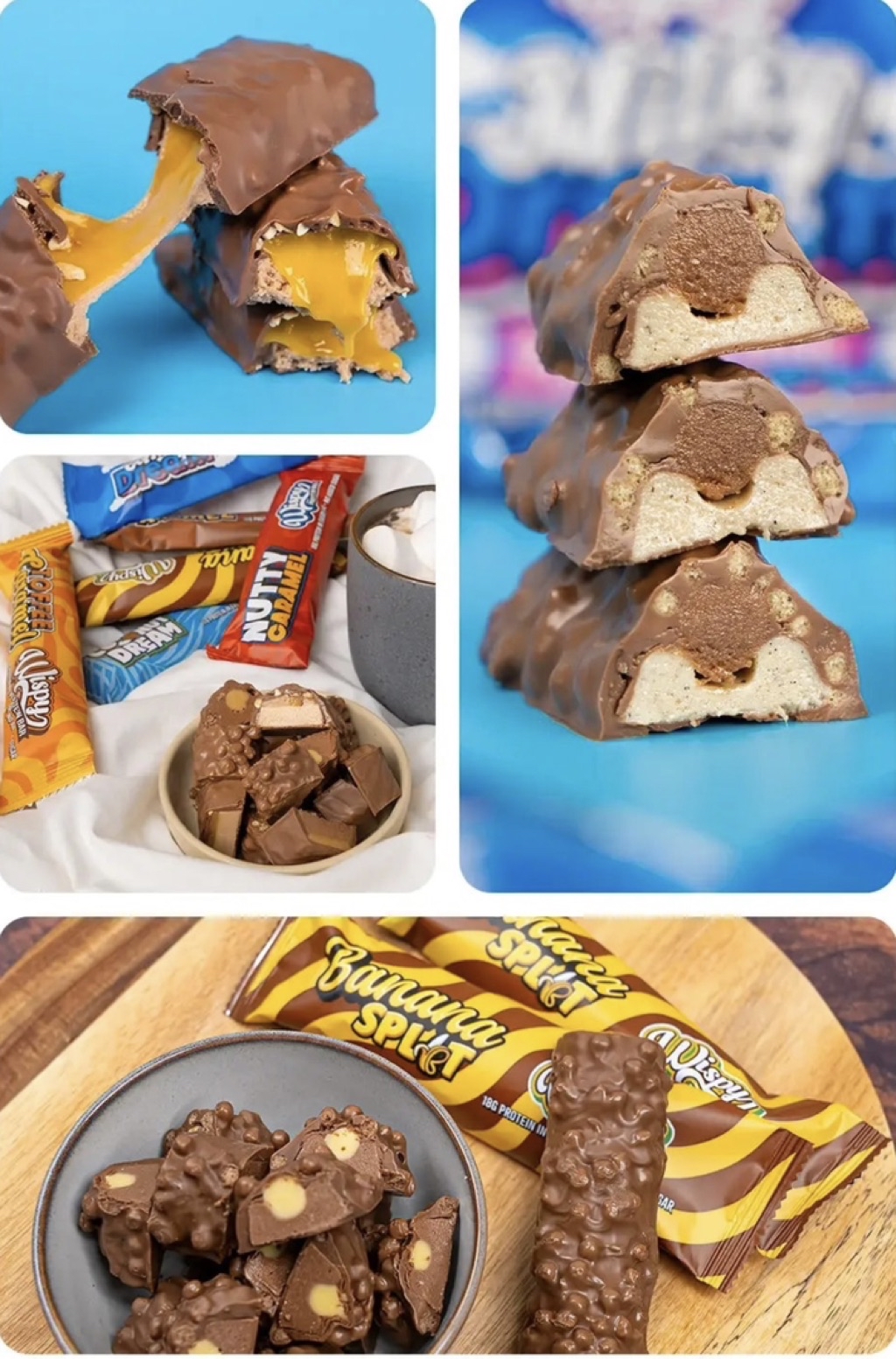 WISPY PROTEIN BAR 19G PROTEIN ZERO SUGAR | Shopee Philippines