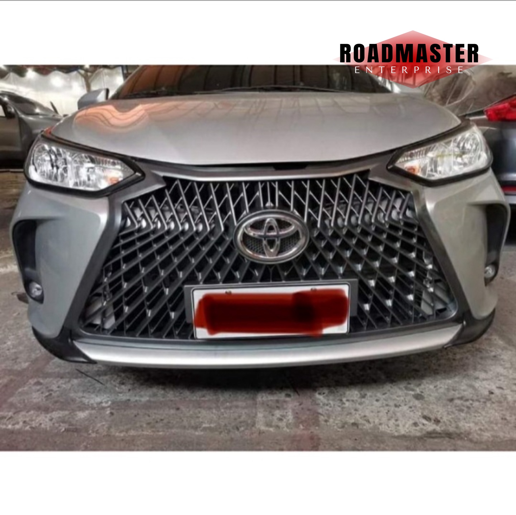 Toyota Vios 2021 to 2025 front Grill lexus type Thailand Made Matte ...