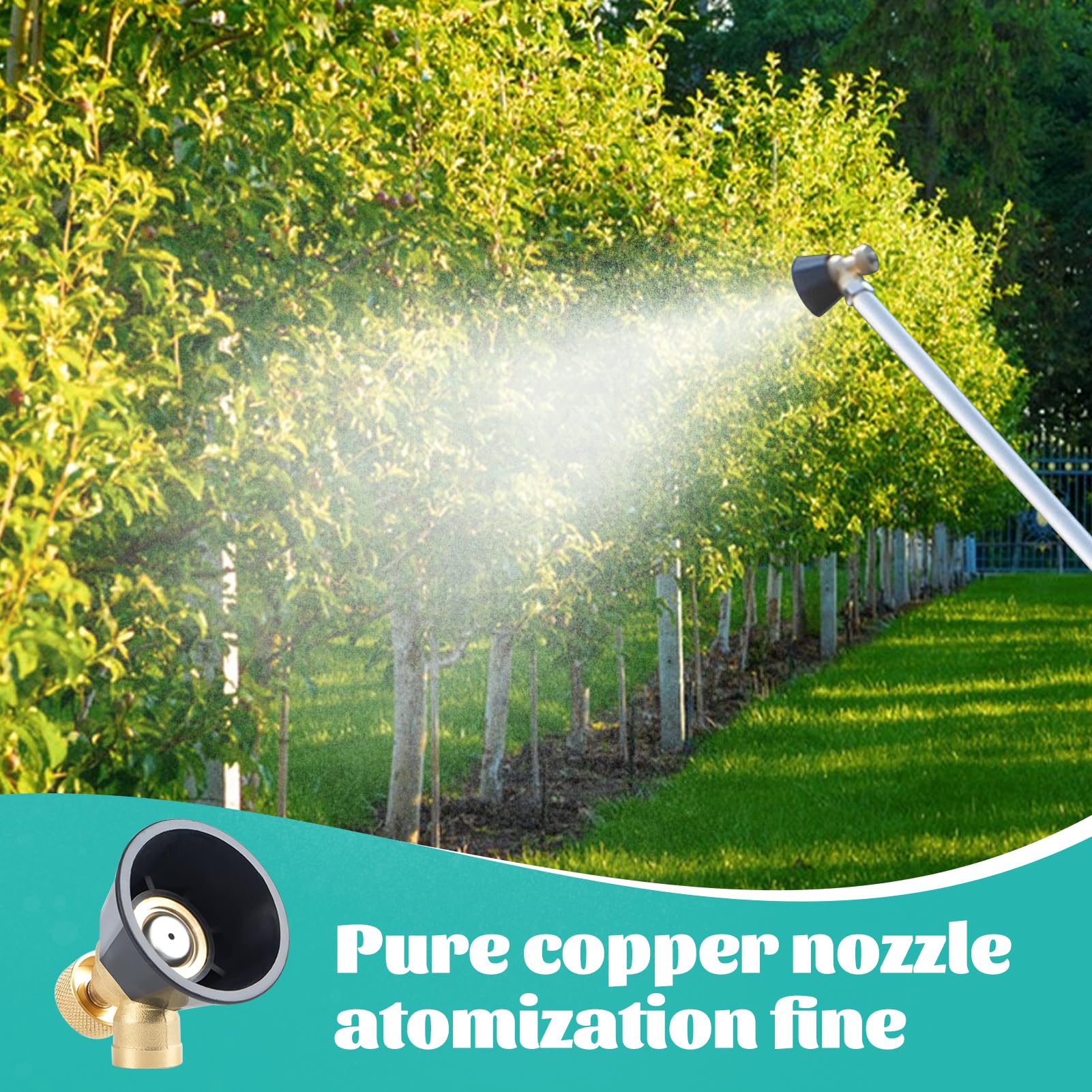 Adjustable sprayer nozzle Heavy duty misting nozzle Agriculture ...