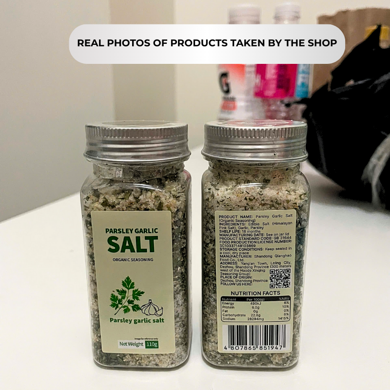 Best-Selling Parsley Garlic Salt 110G | Natural Garlic & Parsley ...