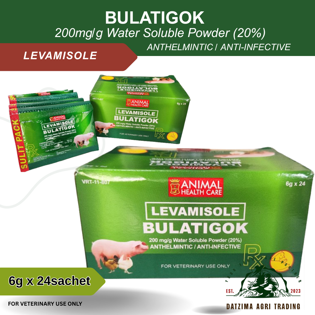 Bulatigok Anthelmintic / Anti-infective 200mg/g Water Soluble Powder ...