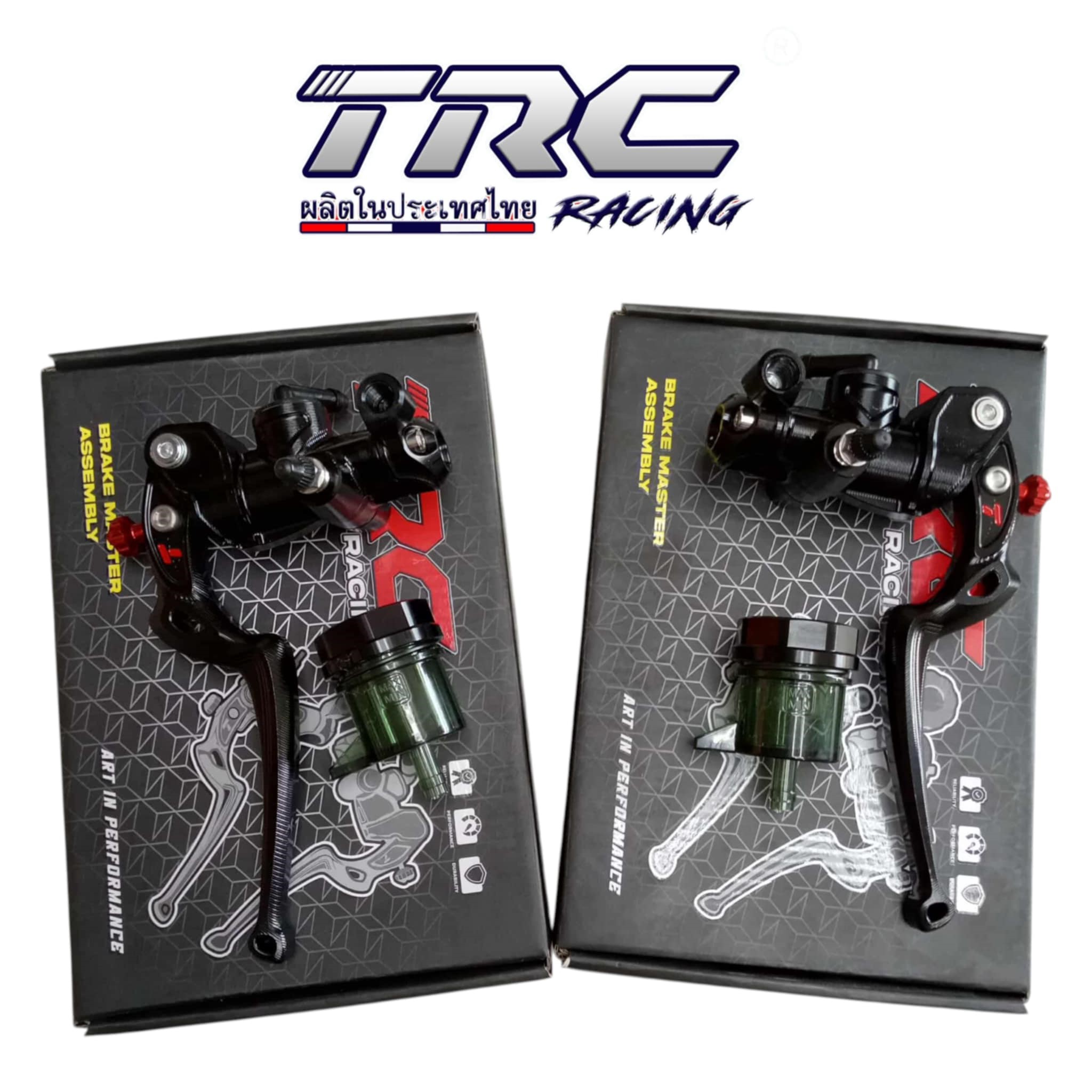 TRC BRAKE MASTER PAIR ASSEMBLY DUAL TANK (8161 RIGHT WITH TANK/8162 ...