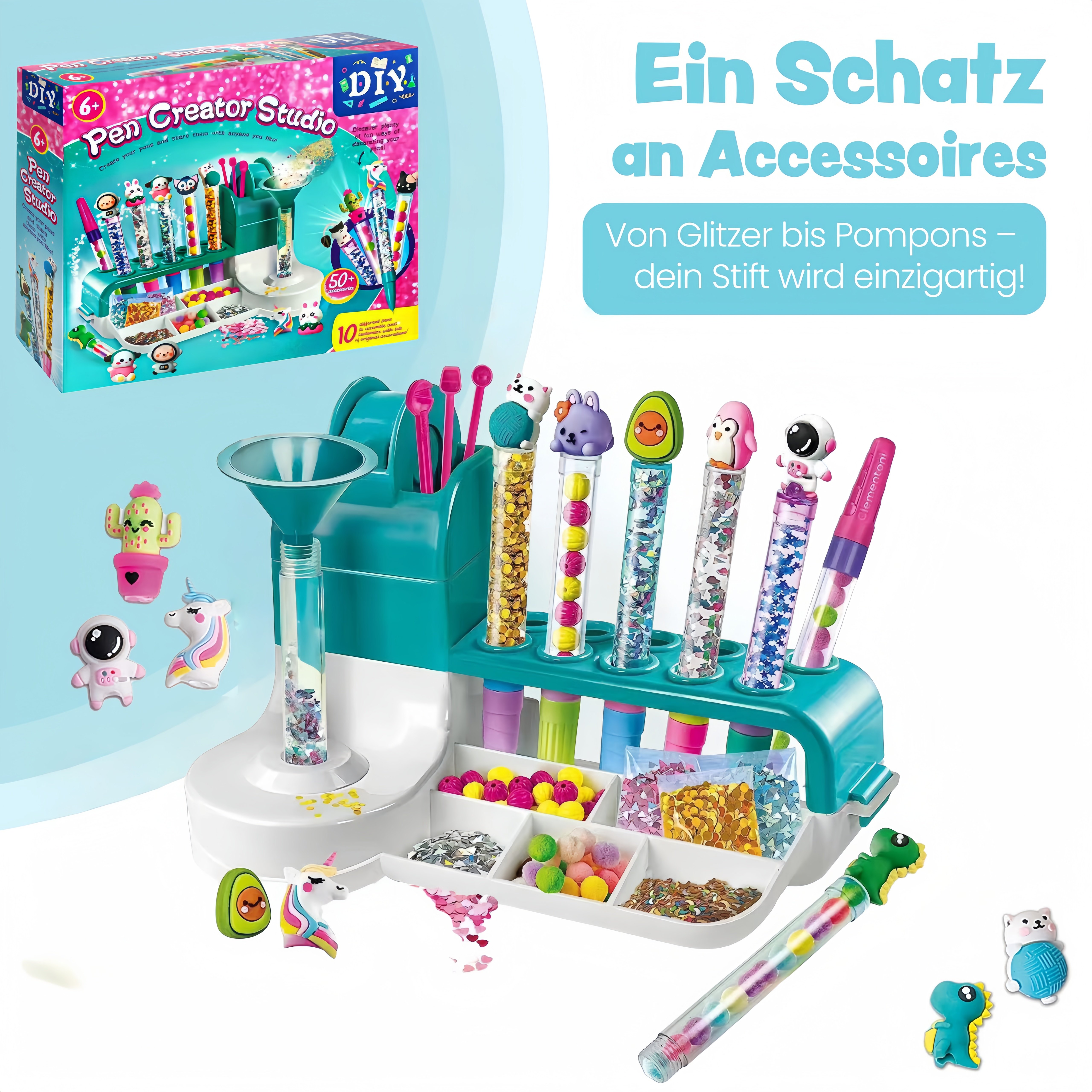 DIY Magic Slime Pen Children's Handmade Pen Set Slime Pen Set Toy Gift ...