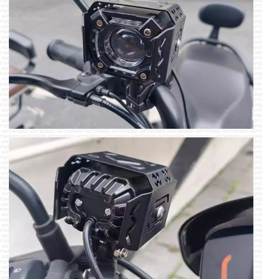 HOTSPEED Mini Driving Light Motorcycle 4 Modes With Bracket MDL ...
