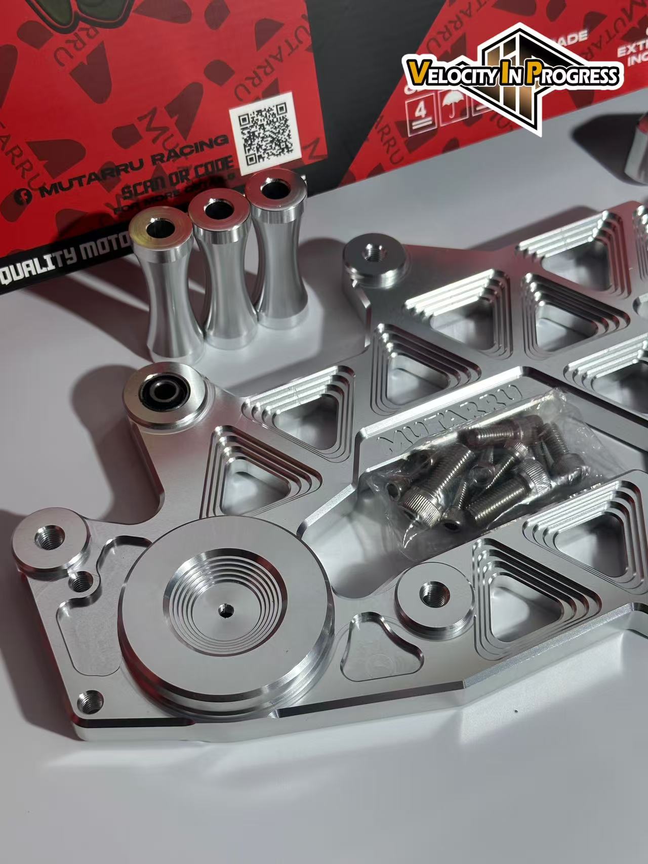 MUTARRU CNC LIGHTEN SWING ARM SILVER ONLY YAMAHA NMAX V2 | Shopee ...
