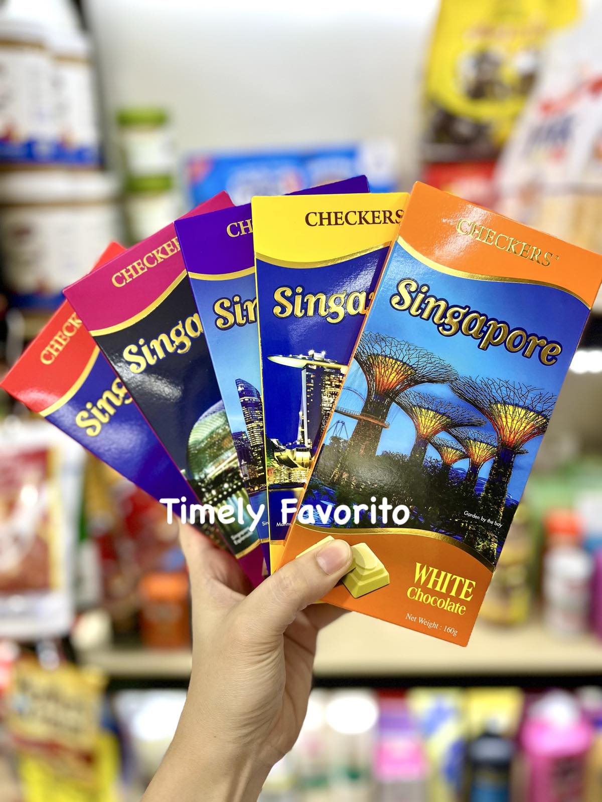 Checkers Singapore Milk/White/Dark Chocolate 160g | Shopee Philippines