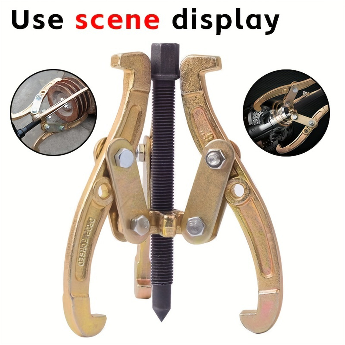 Three-Jaw Universal Bearing Puller Multifunctional Removal Tool ...